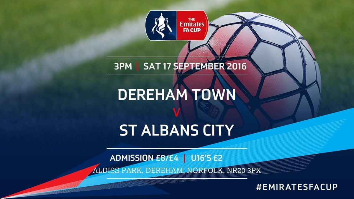 Dereham Town FC vs St Albans City FC
