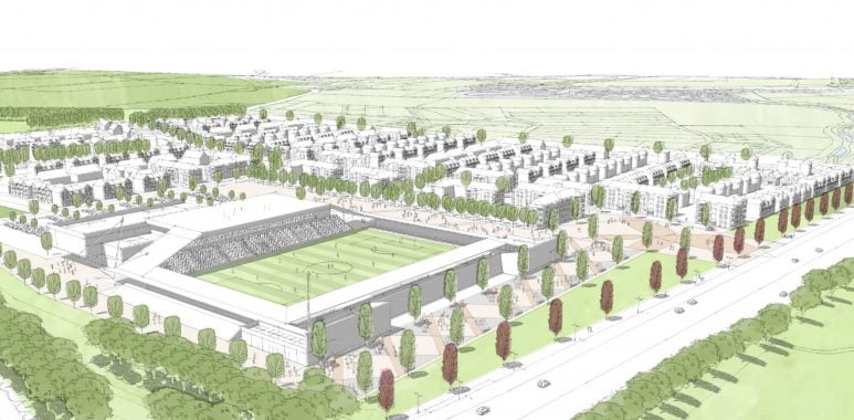 Owners unveil plans for Community Stadium